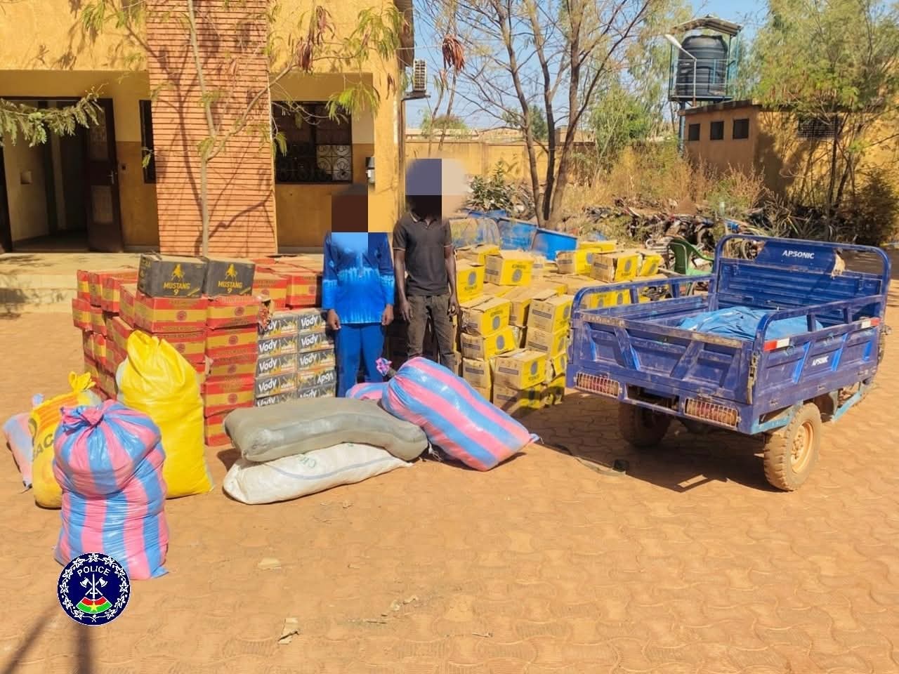 Koudougou : La Police Nationale saisit plus de 360 cartons de boissons ...