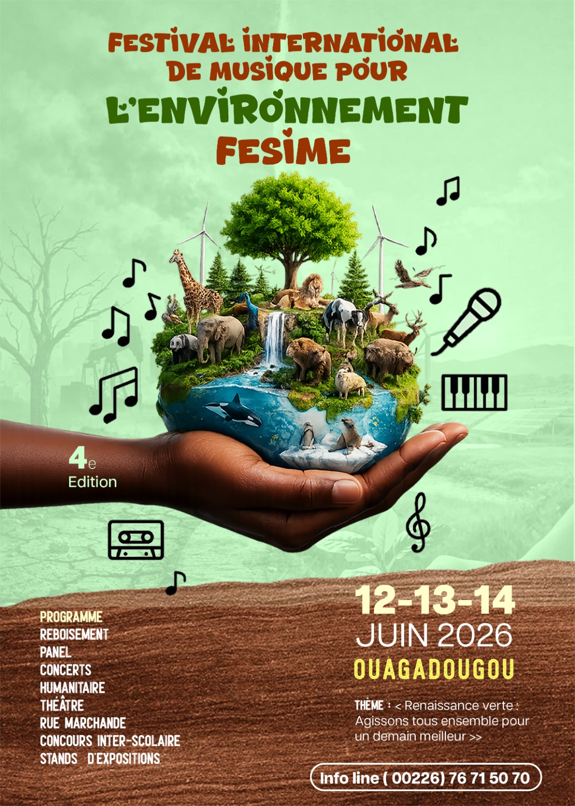 Ouagadougou : La 4e édition du FESIME reportée du 12 au 14 juin 2026 ...